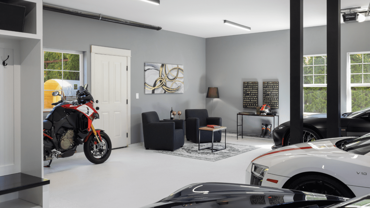 Bespoke Garage Lounge in Progress | The Garage Lounge